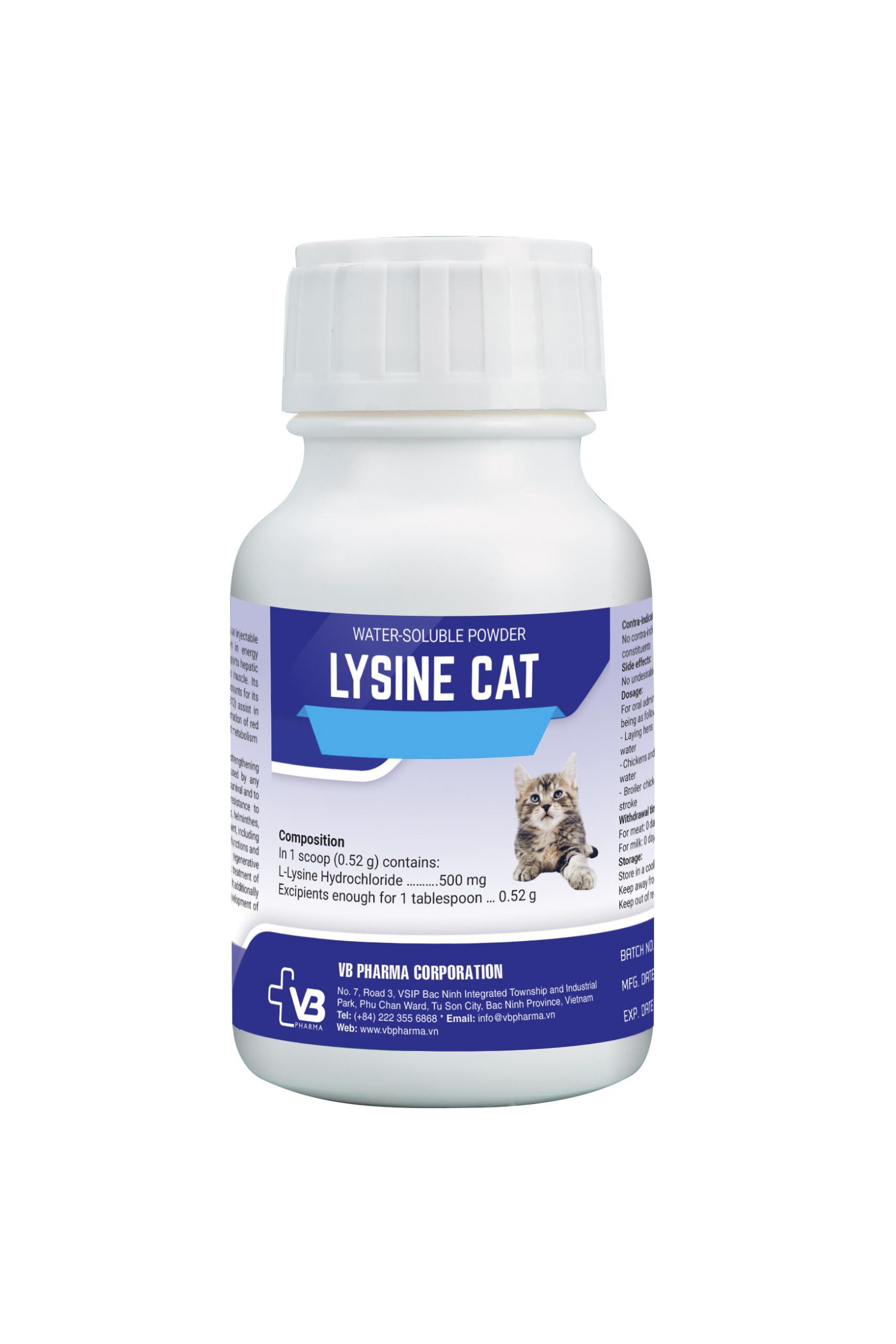 LYSINE CAT - Vb Pharma Corp