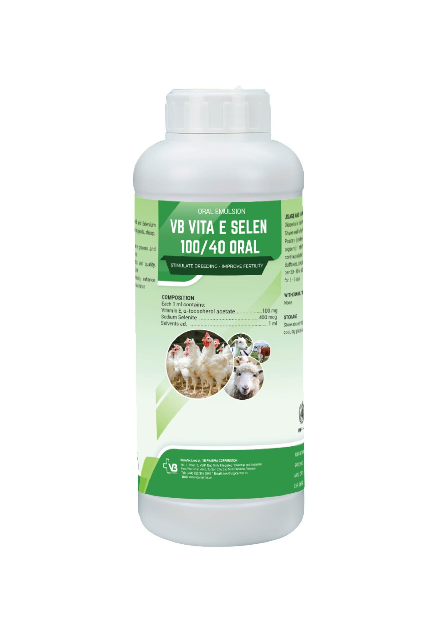 VB VITA E SELEN 100/40 ORAL - Vb Pharma Corp